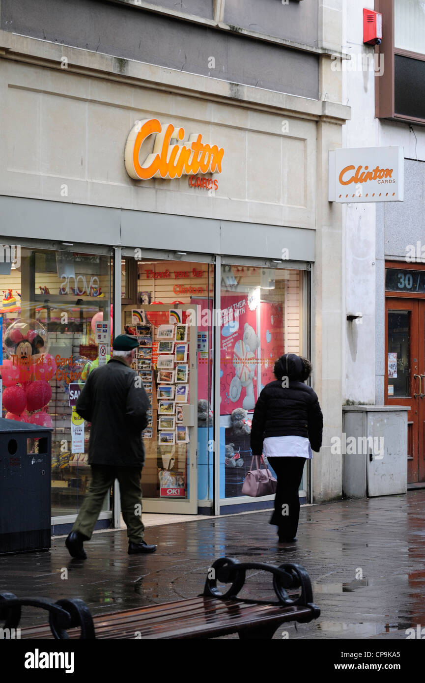 Clinton Cards, Newton Abbot, Devon Stock Photo - Alamy