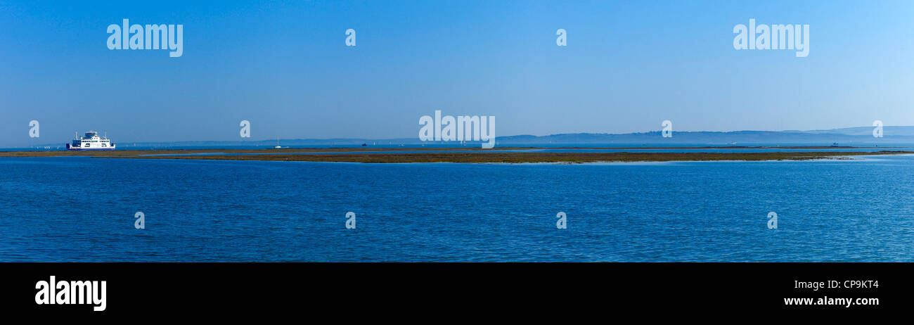 view viewpoint solent way solent way sea ocean long distance coast ...