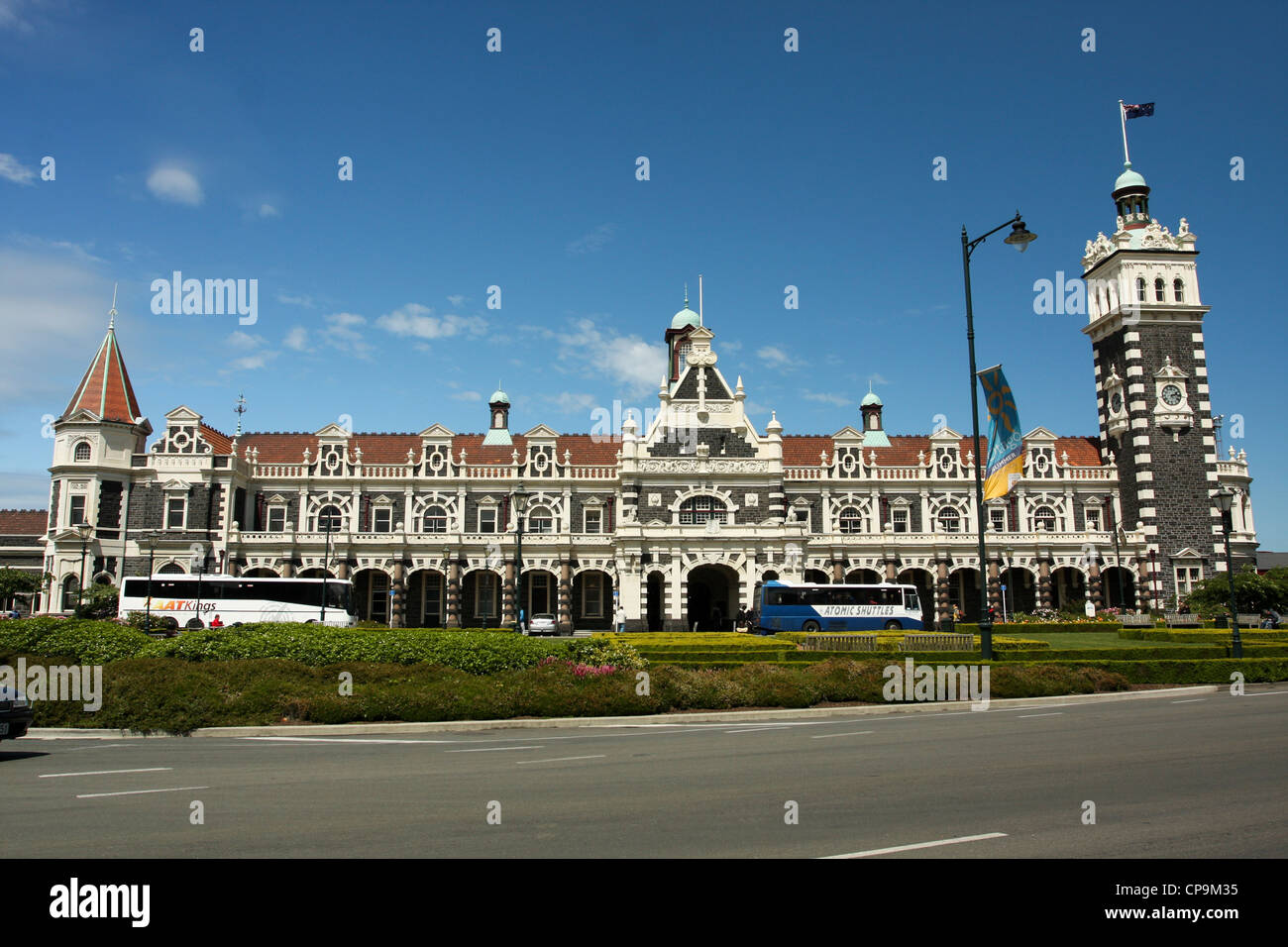 Dunedin, New Zealand, Railway Station Stock Photo - Alamy