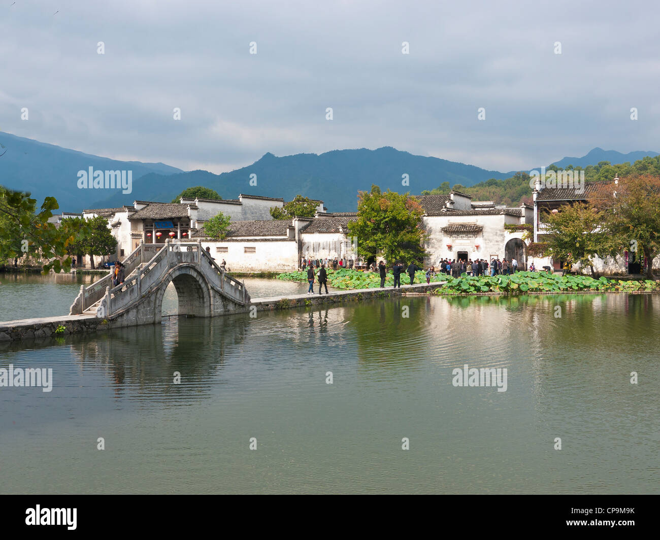 Hongcun Village. South Lake. Anhui. China Stock Photo - Alamy