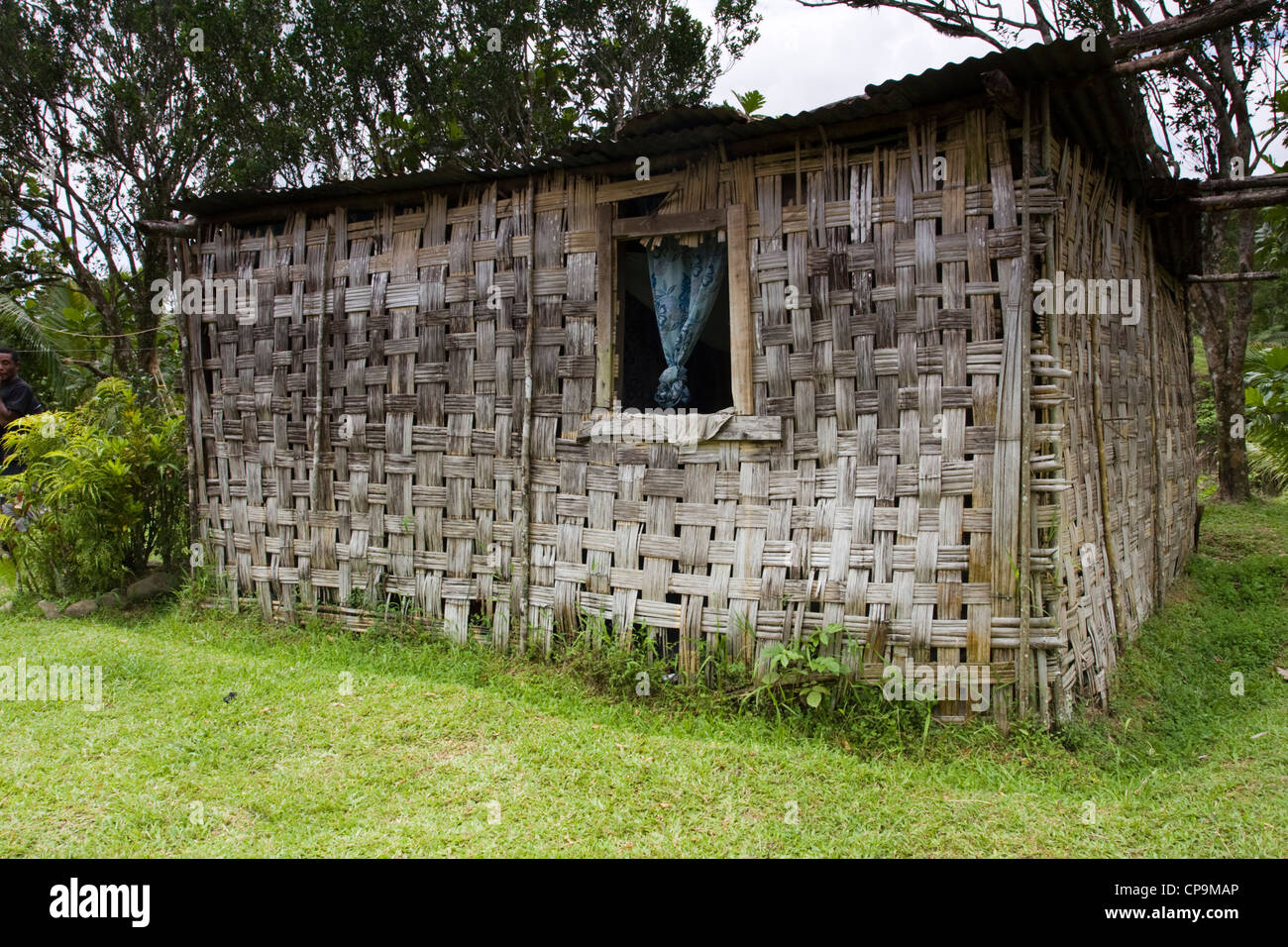 Fiji, shanty house Stock Photo - Alamy