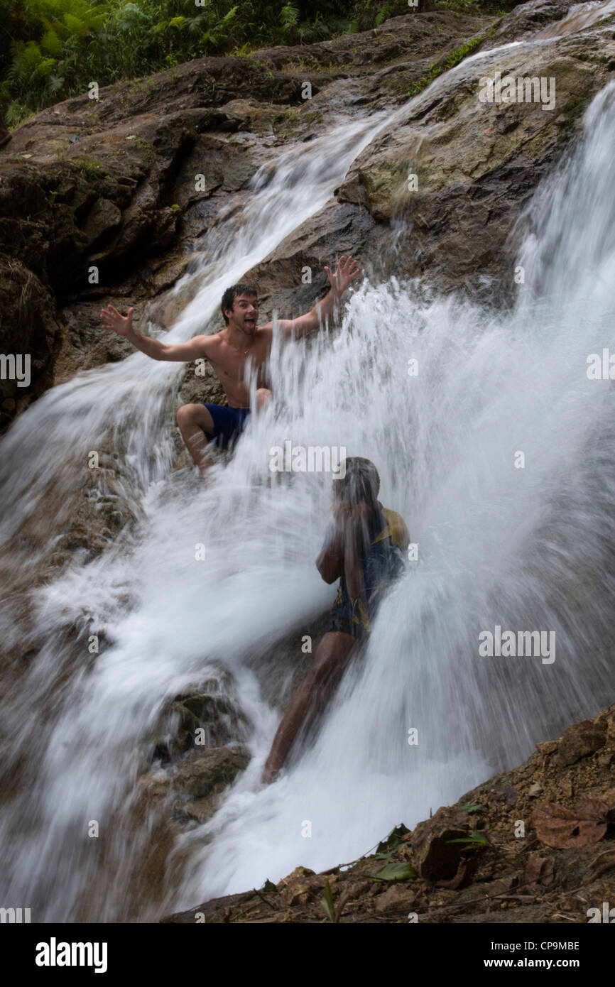 Fijian waterfall hi-res stock photography and images - Alamy