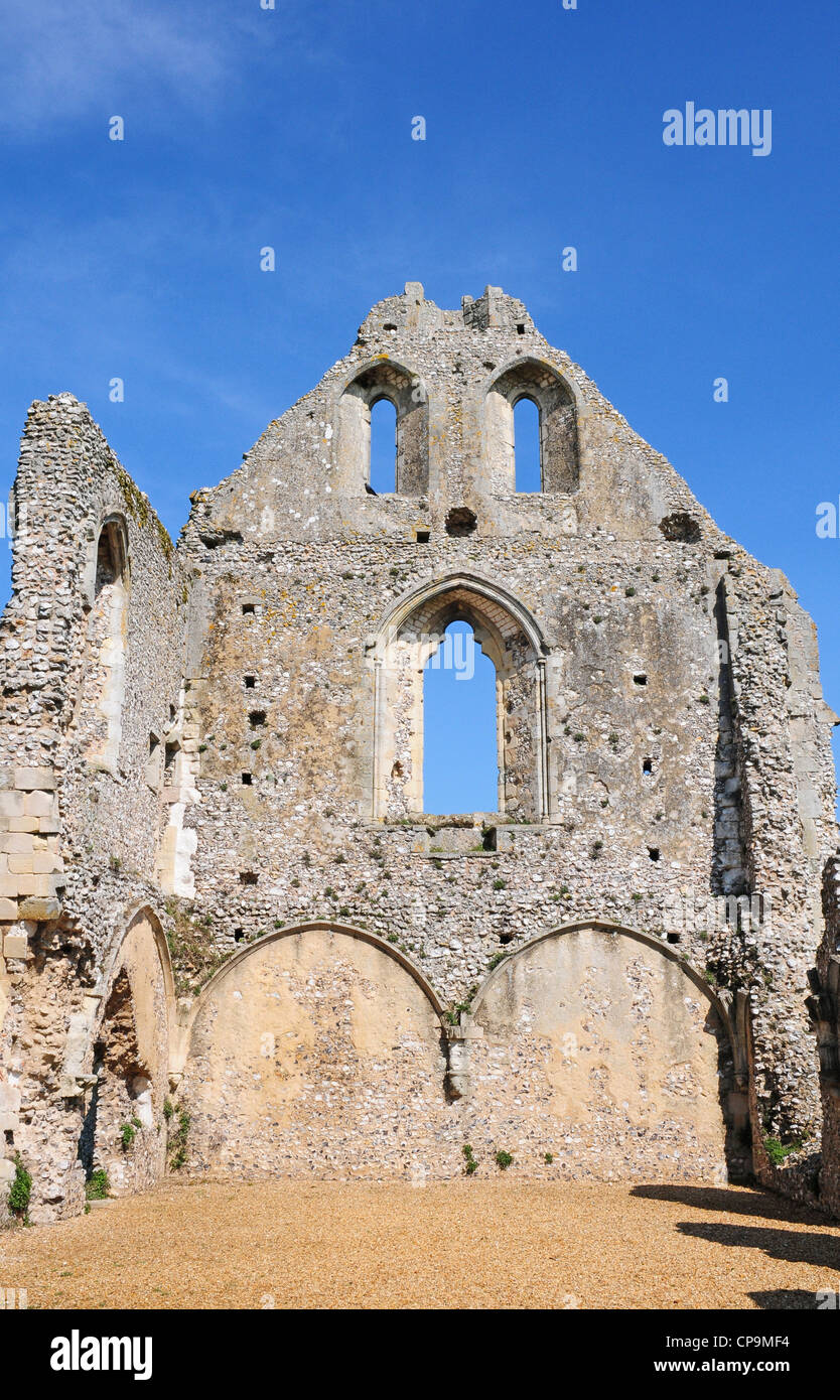 Part of the Guest House. Boxgrove Priory Stock Photo - Alamy
