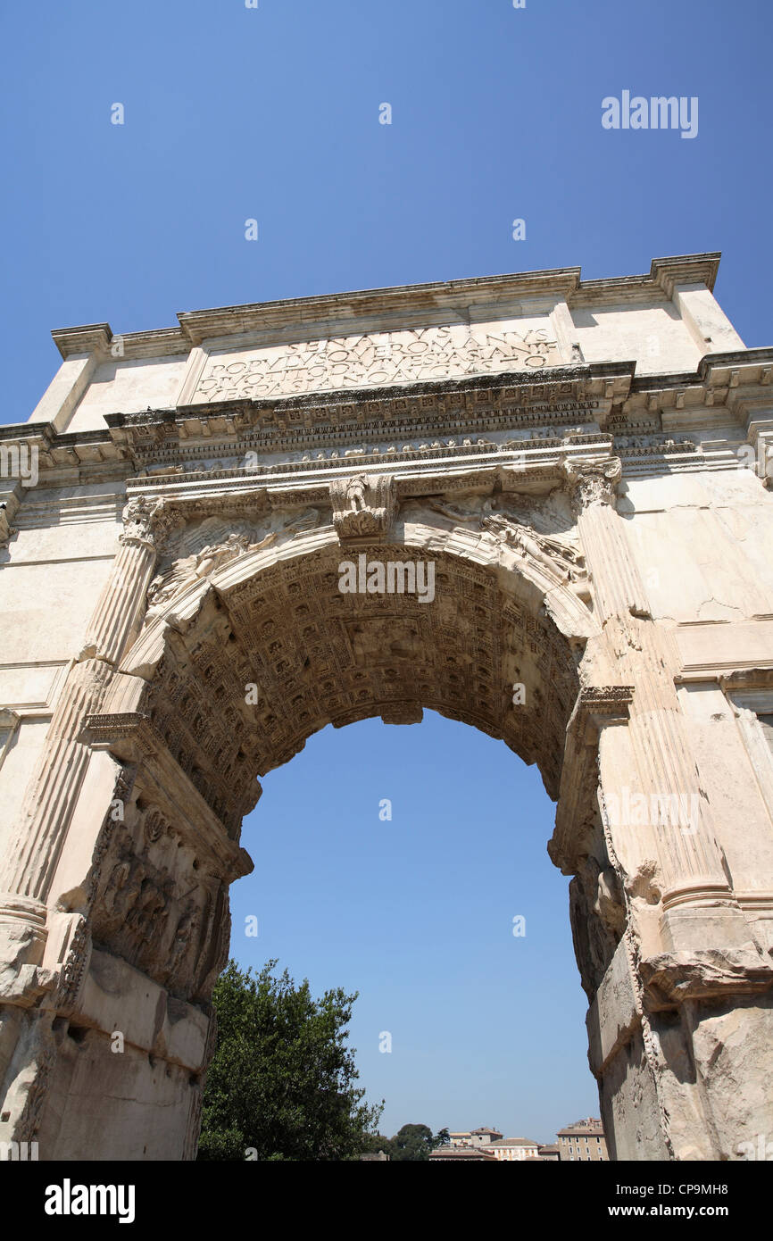 The Arch Titus is a 1st-century honorific arch located on Via Sacra ...
