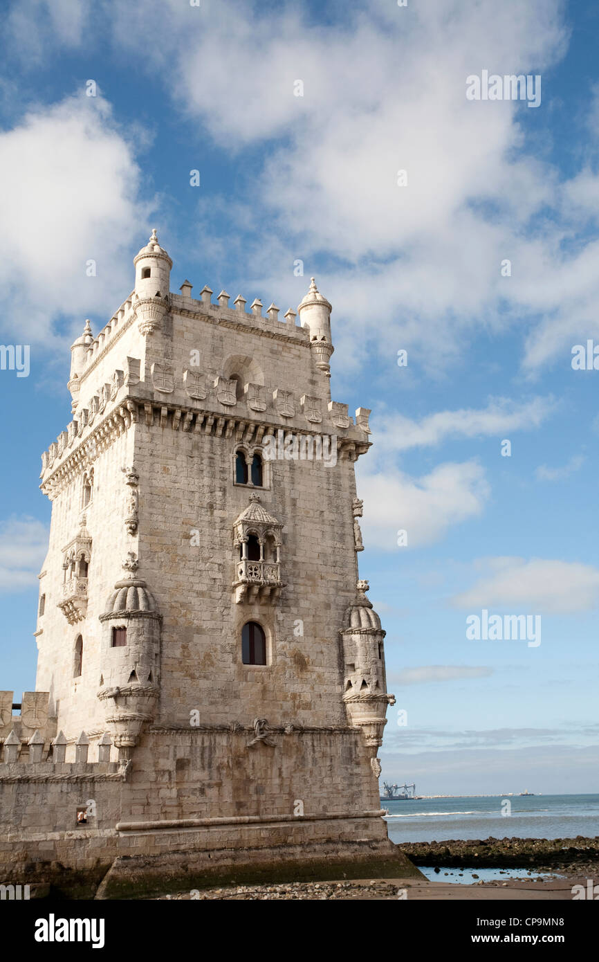 Belem Tower is a fortified tower located in the civil parish of Santa ...