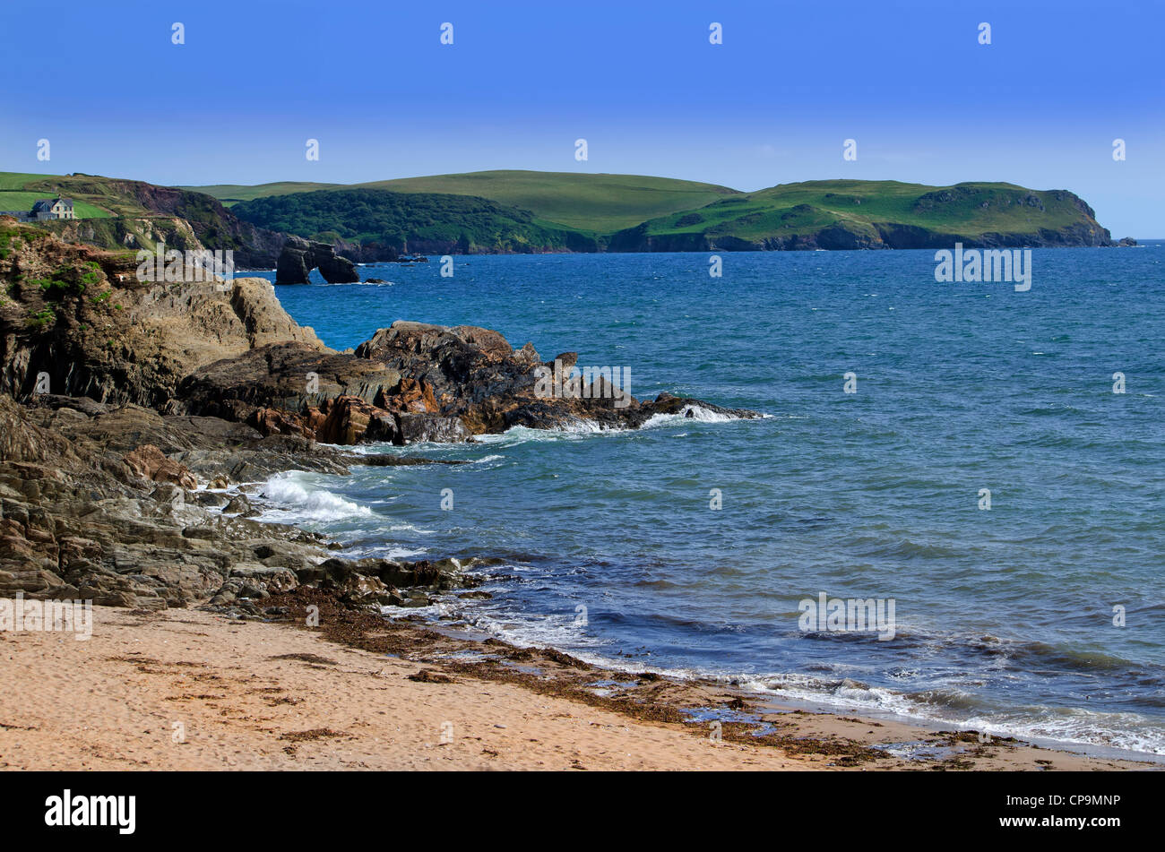 views from the south devon coast path thurlestone south milton south ...
