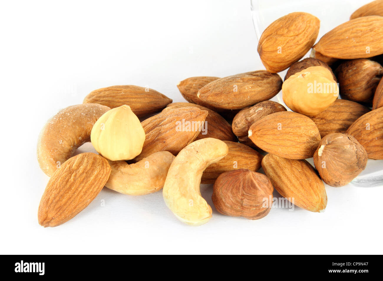 Pile of Assorted Nuts Stock Photo - Alamy