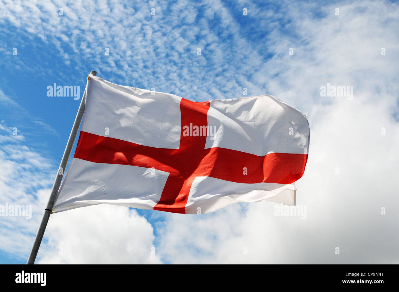 St George's flag Stock Photo - Alamy