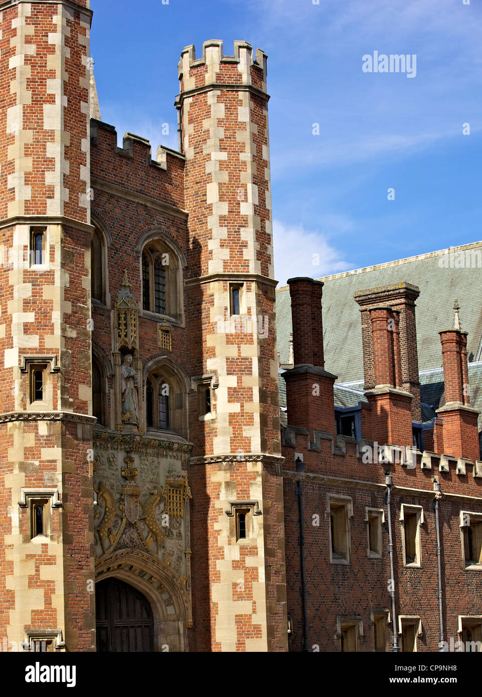 Great Gate, Trinity College, Cambridge, Cambridgeshire, England, United ...