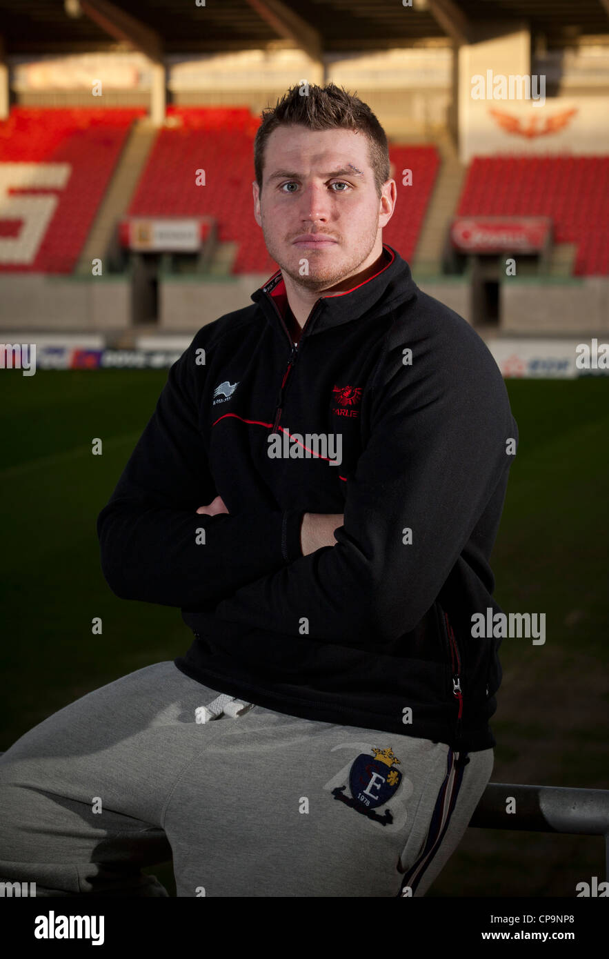 Rugby player in changing room hi-res stock photography and images - Alamy