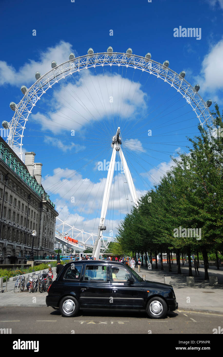 The South Bank has the national landmark, the London Eye ferris wheel ...