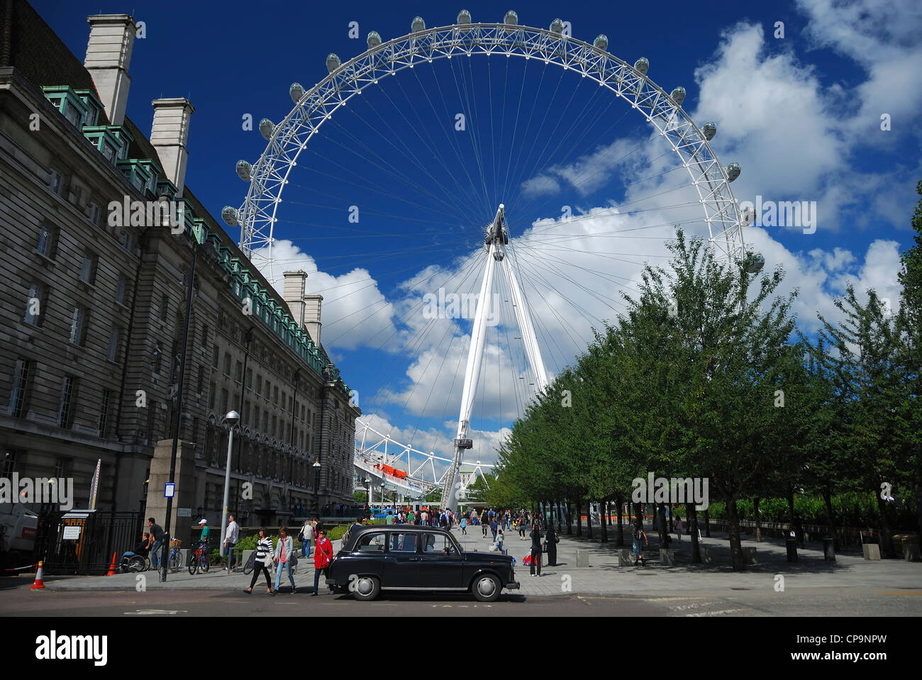 The South Bank has the national landmark, the London Eye ferris wheel ...
