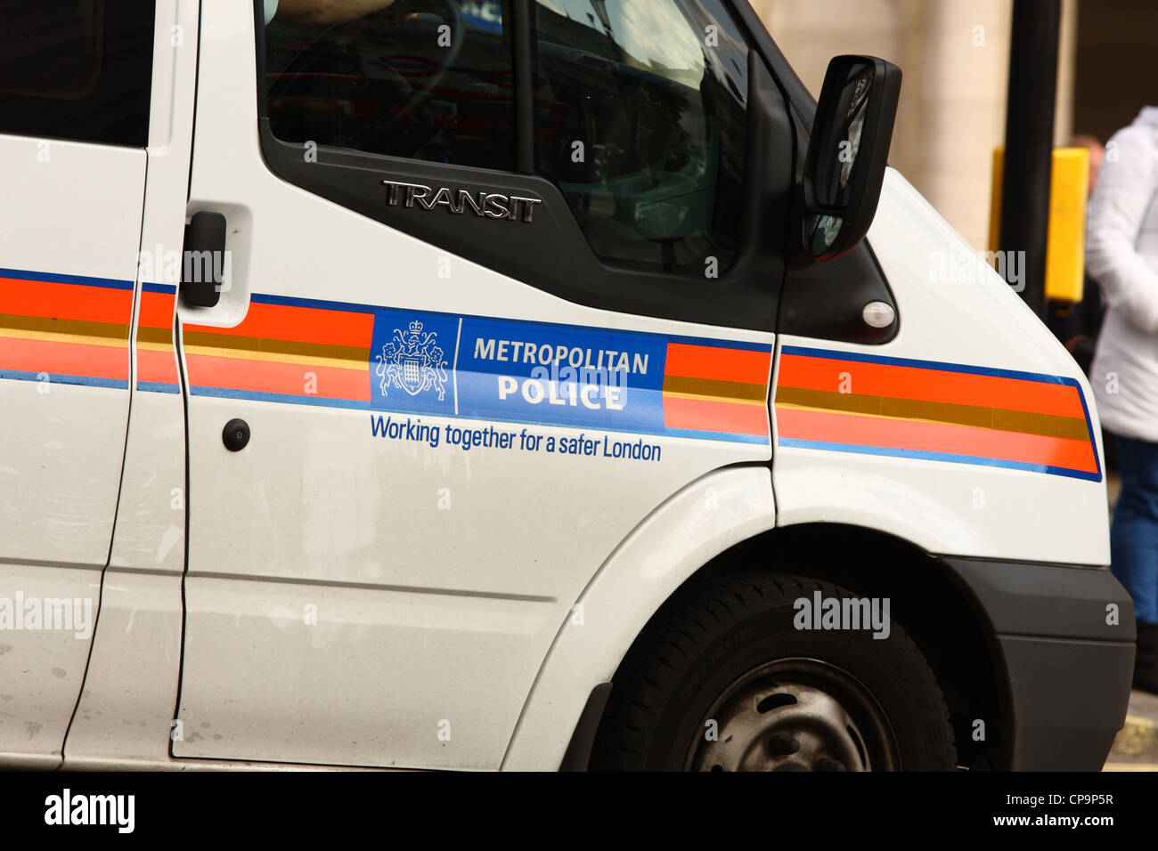 Side view of a police van hi-res stock photography and images - Alamy