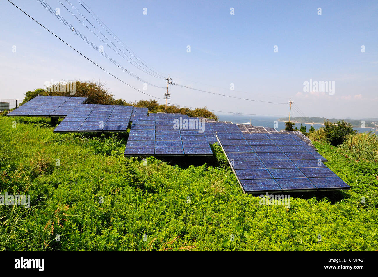 Conversion of sunlight into electricity hi-res stock photography and ...