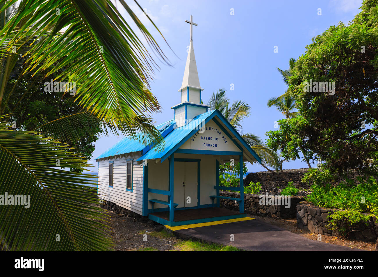 St. Peter's Catholic Church, Big Island, Hawaii Stock Photo - Alamy