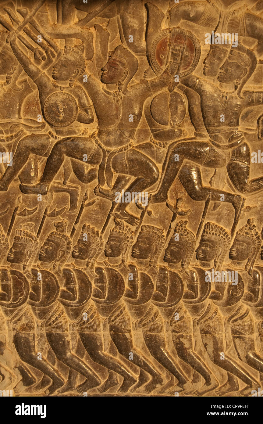 Cambodia khmer empire battle hi-res stock photography and images - Alamy