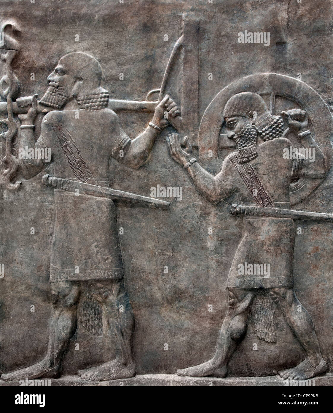 Assyrian soldiers hi-res stock photography and images - Alamy