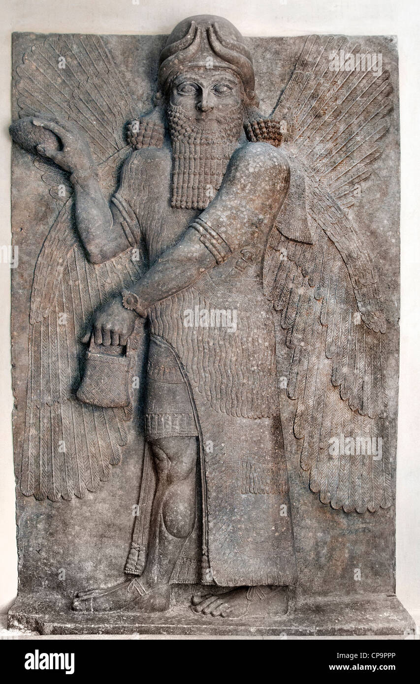 engineering blesser Neo Assyrian palace of Sargon II 721-705 BC ...