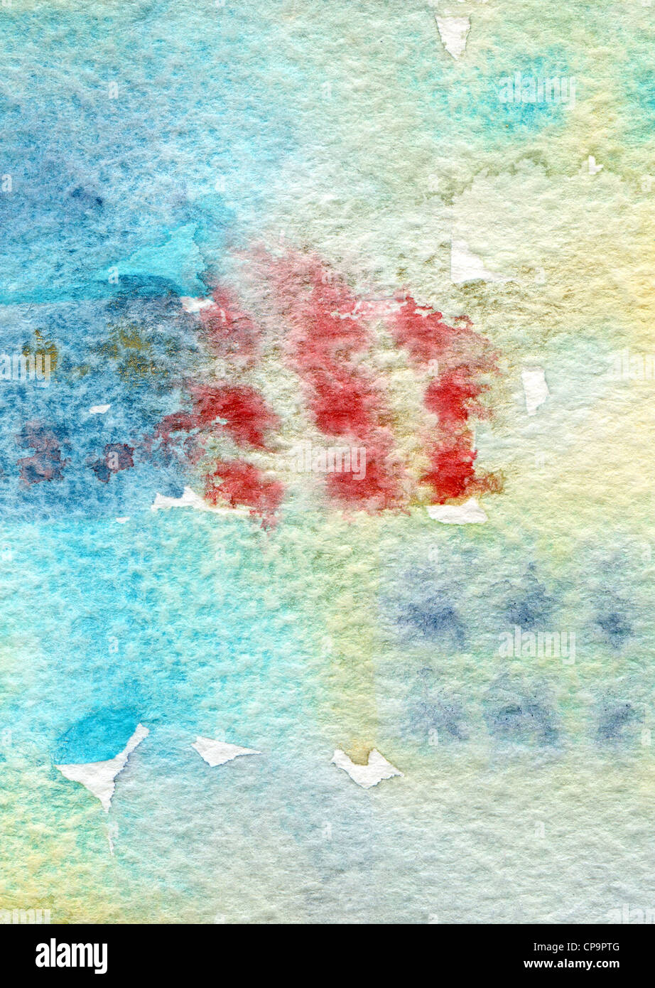 Turquoise watercolour hi-res stock photography and images - Alamy