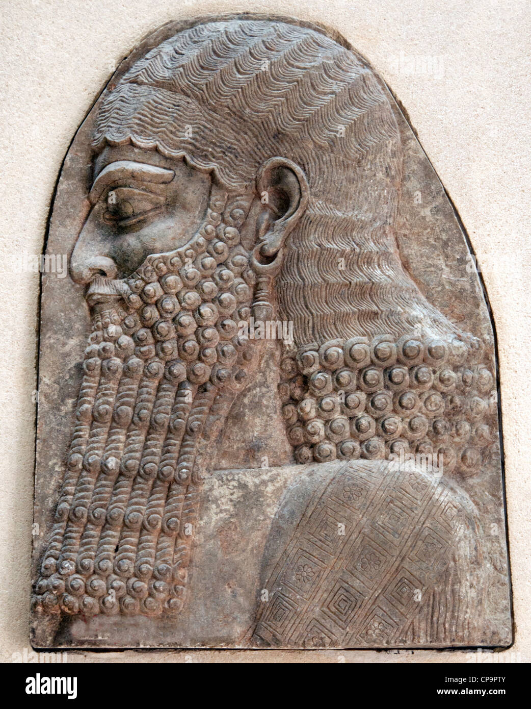 Priest or worship Neo Assyrian palace ofNeo Assyrian palace of Sargon ...