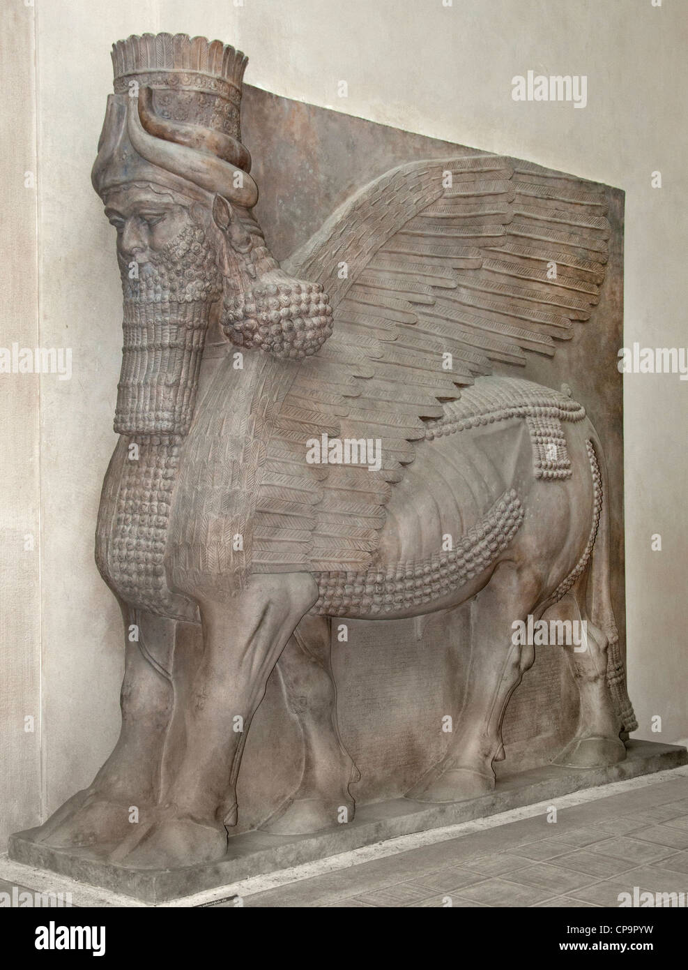 Assyrian Winged Bull High Resolution Stock Photography and Images - Alamy