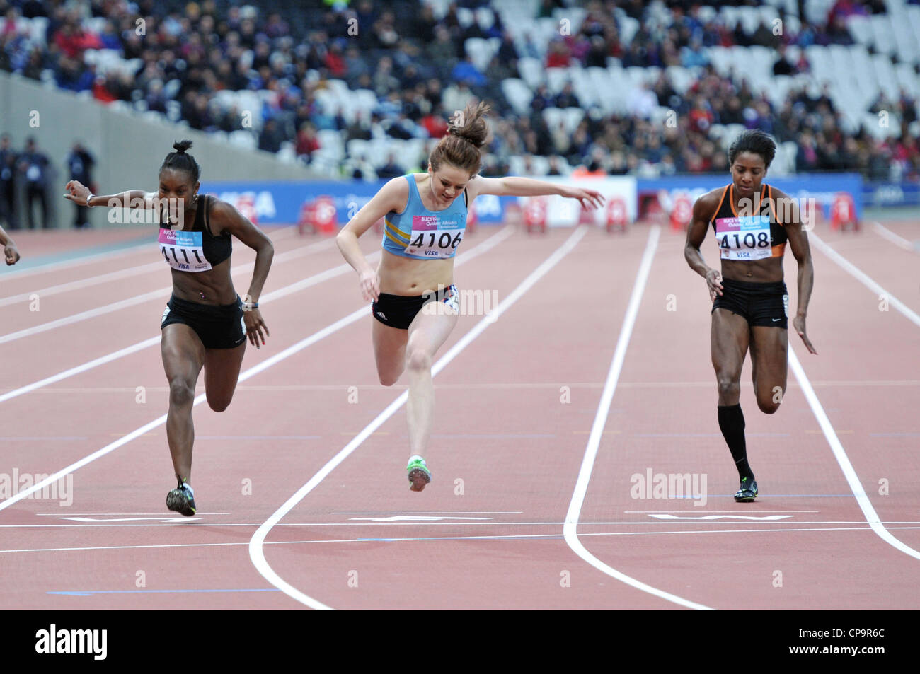 OLYMPIC 2012 ATHLETICS STADIUM, LONDON, UK. Womens 100m at the London ...