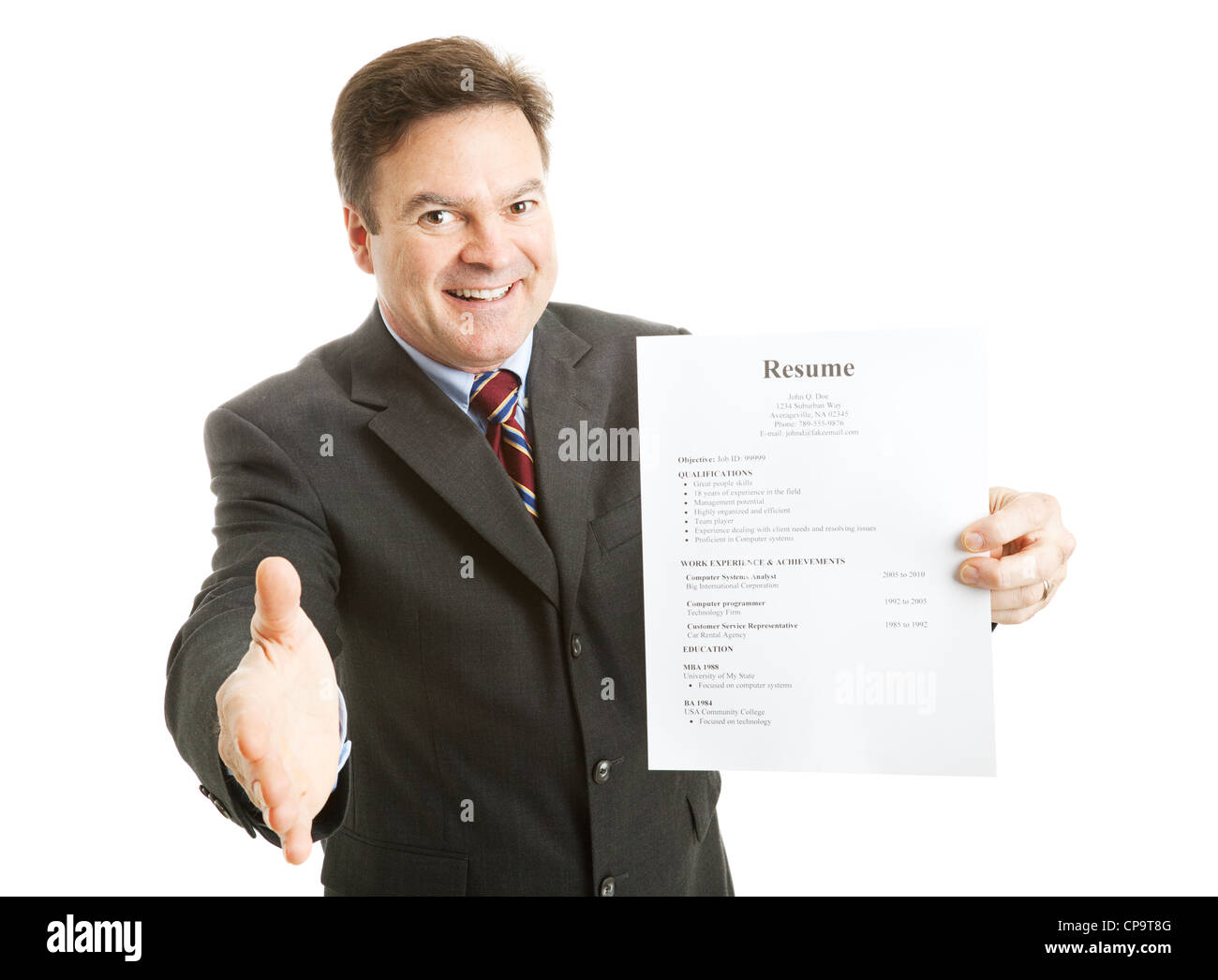 Resume cut out hi-res stock photography and images - Alamy