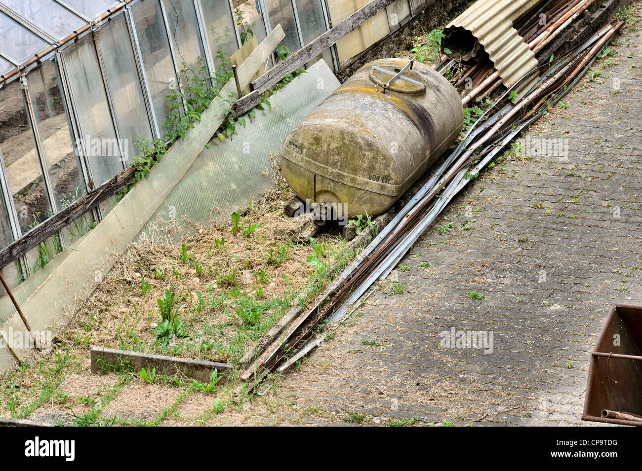 Water container discarded garbage Stock Photo - Alamy