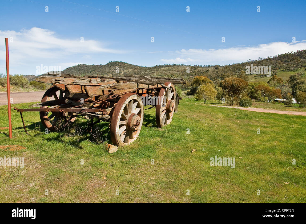 old wagon in the australian outback Stock Photo - Alamy