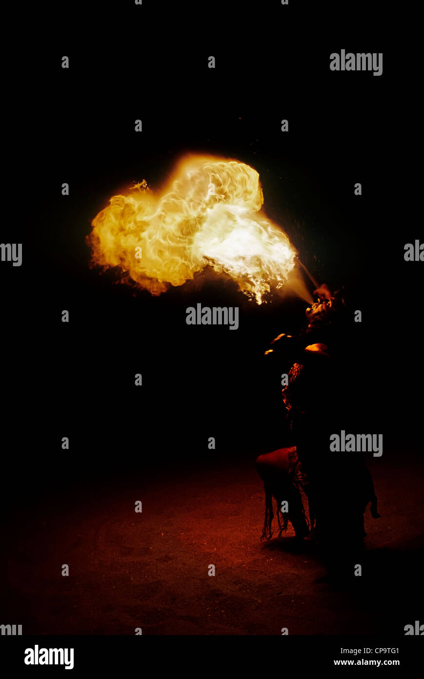 Blowing Fire Mouth High Resolution Stock Photography and Images - Alamy