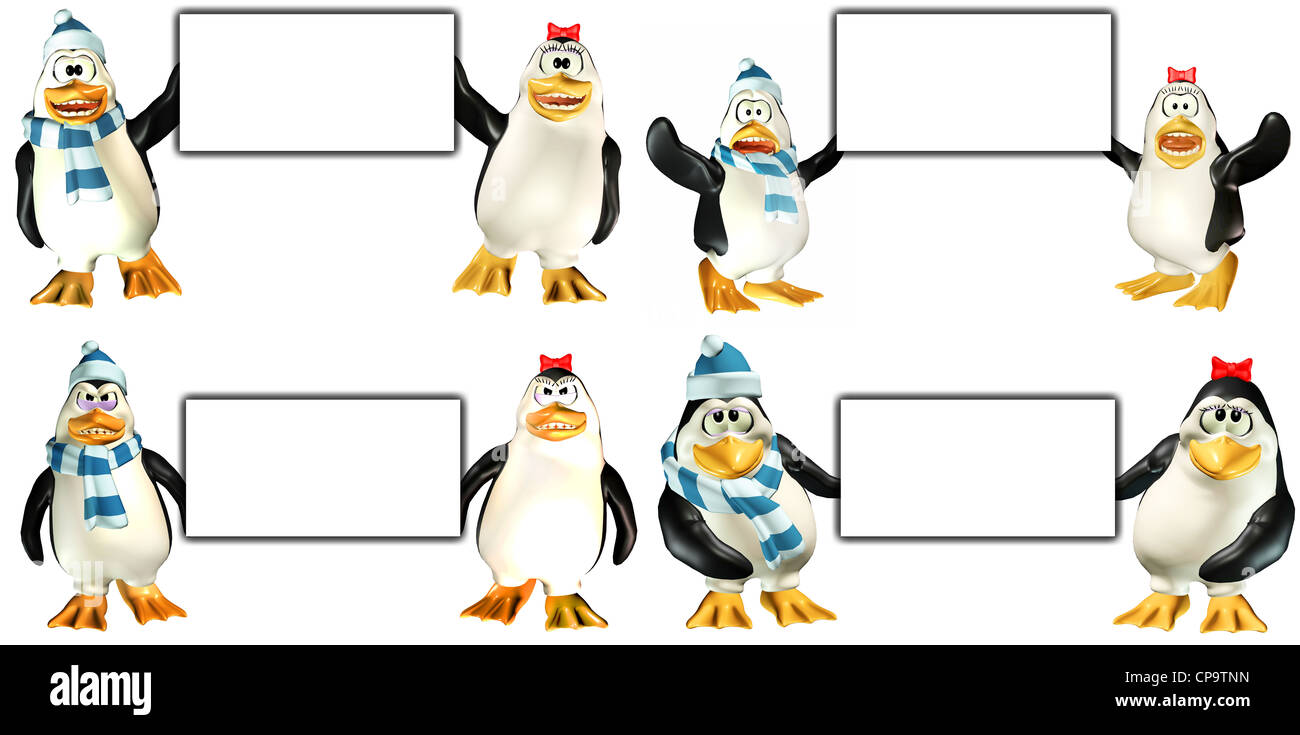 Penguin Cartoon Characters Name