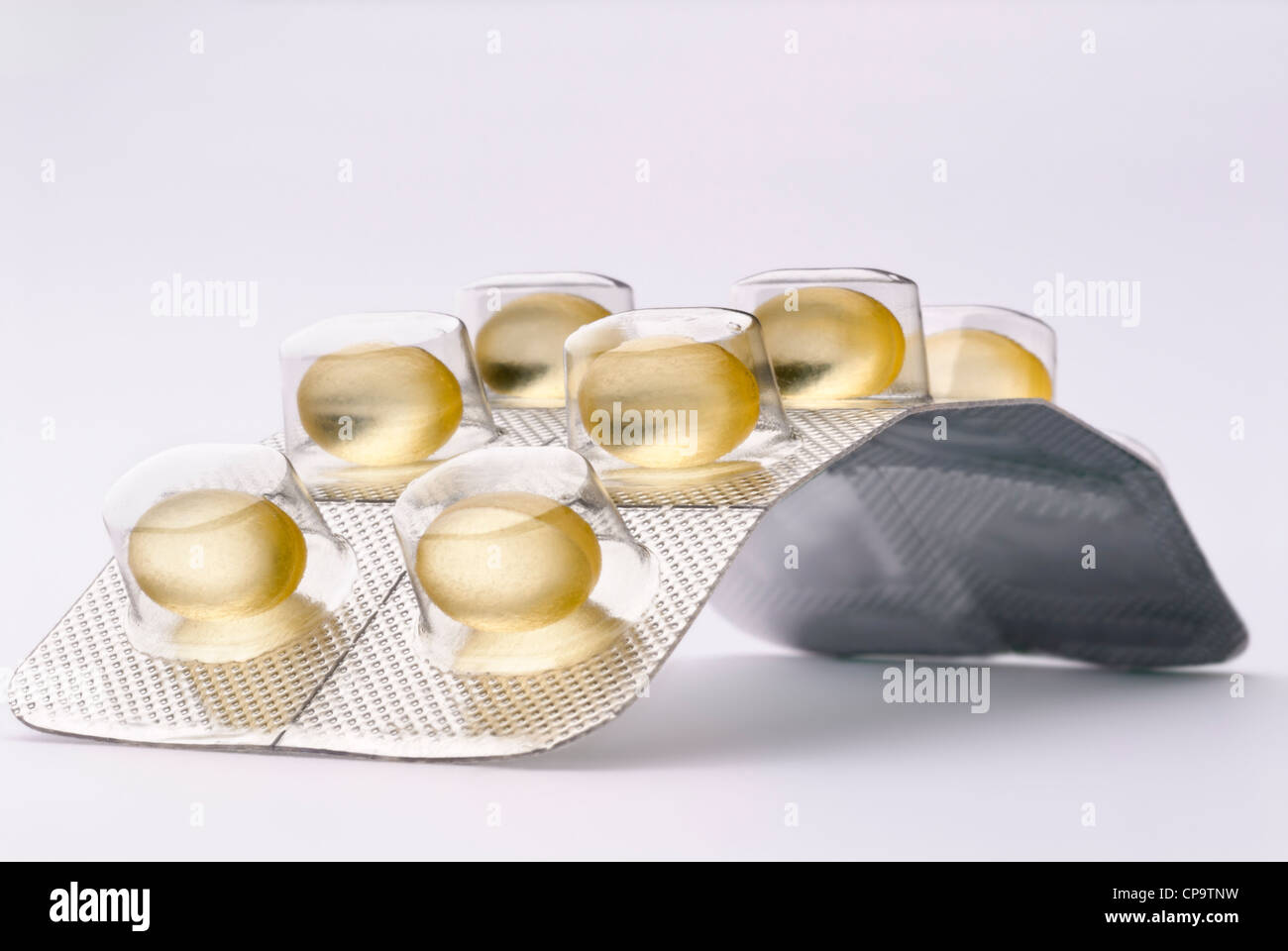 Capsules from blister hi-res stock photography and images - Alamy