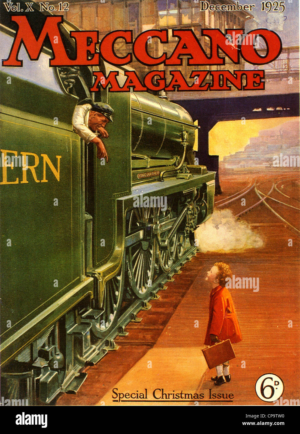 MECCANO MAGAZINE December 1925 Stock Photo - Alamy