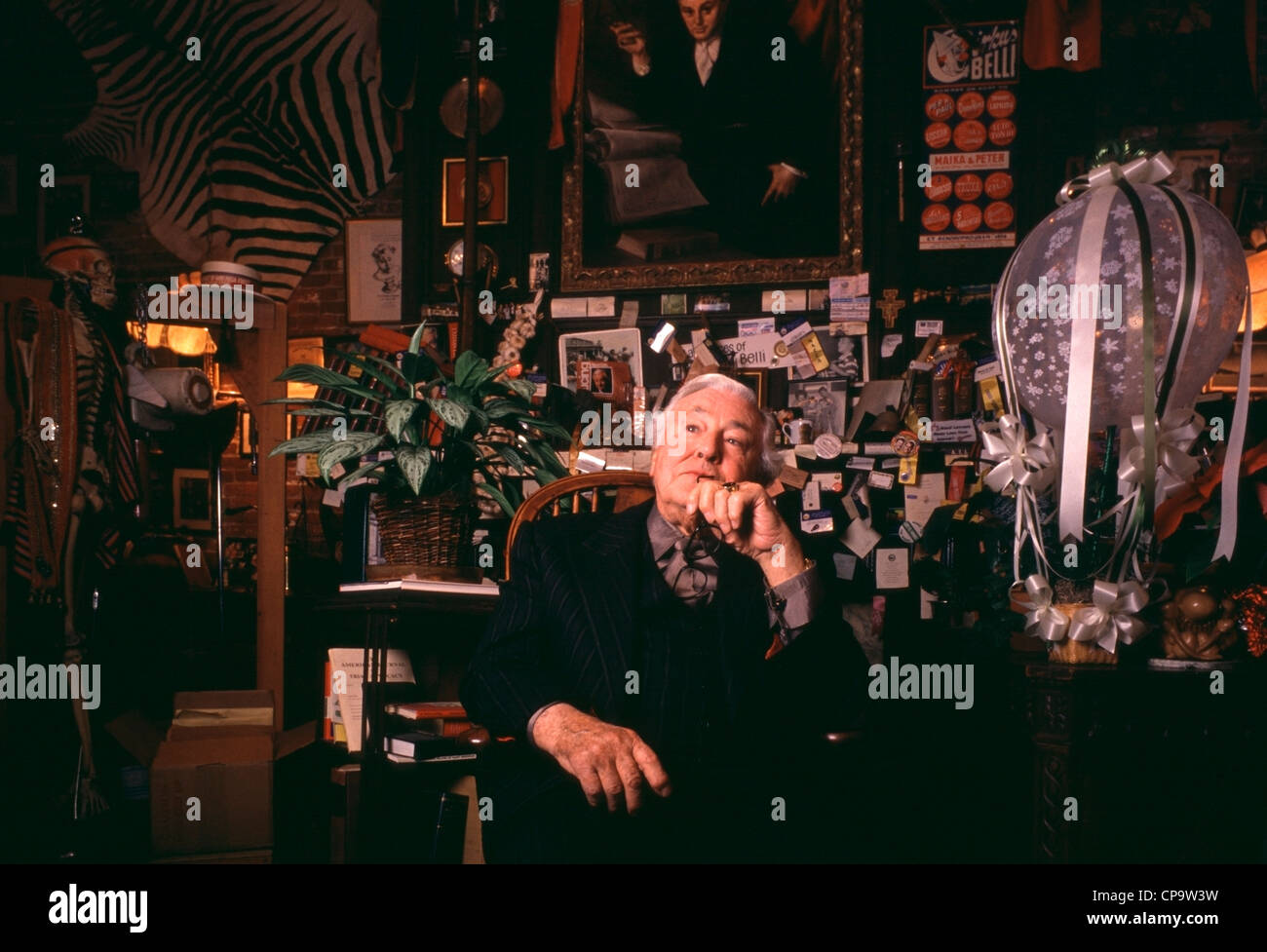 The King of Torts, attorney Melvin Belli in his office at 722 ...