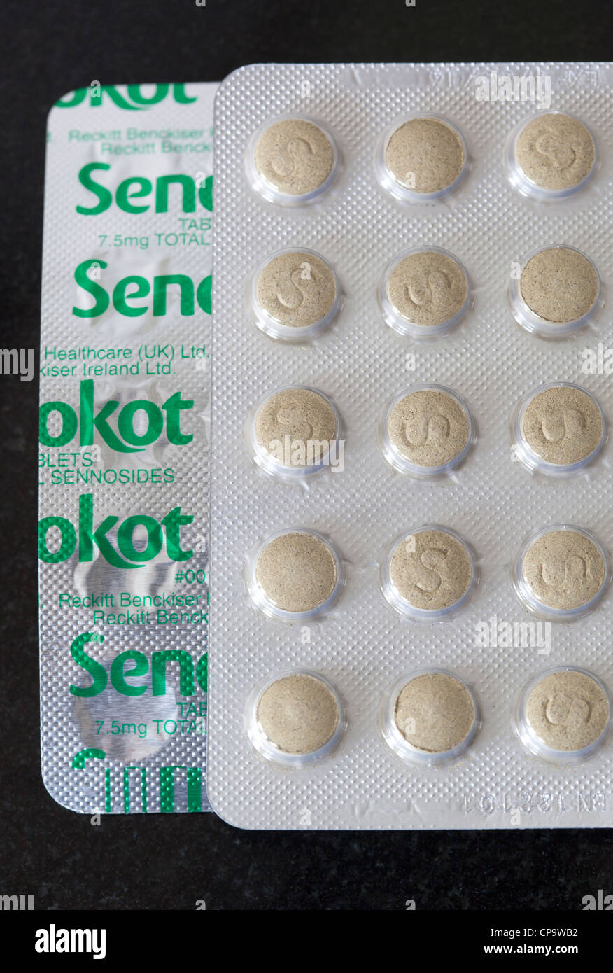 Senna tablets hi-res stock photography and images - Alamy