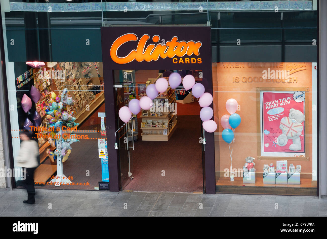 Clinton Cards shop front. Clinton Cards are currently in financial ...