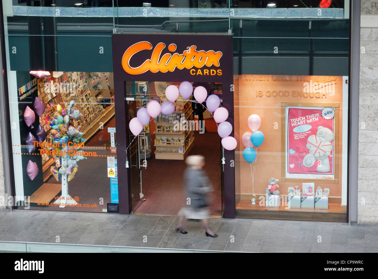 Clinton Cards shop front. Clinton Cards are currently in financial ...