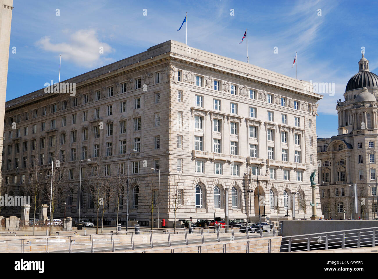 The Cunard Building, a Grade II listed building is situated between the ...