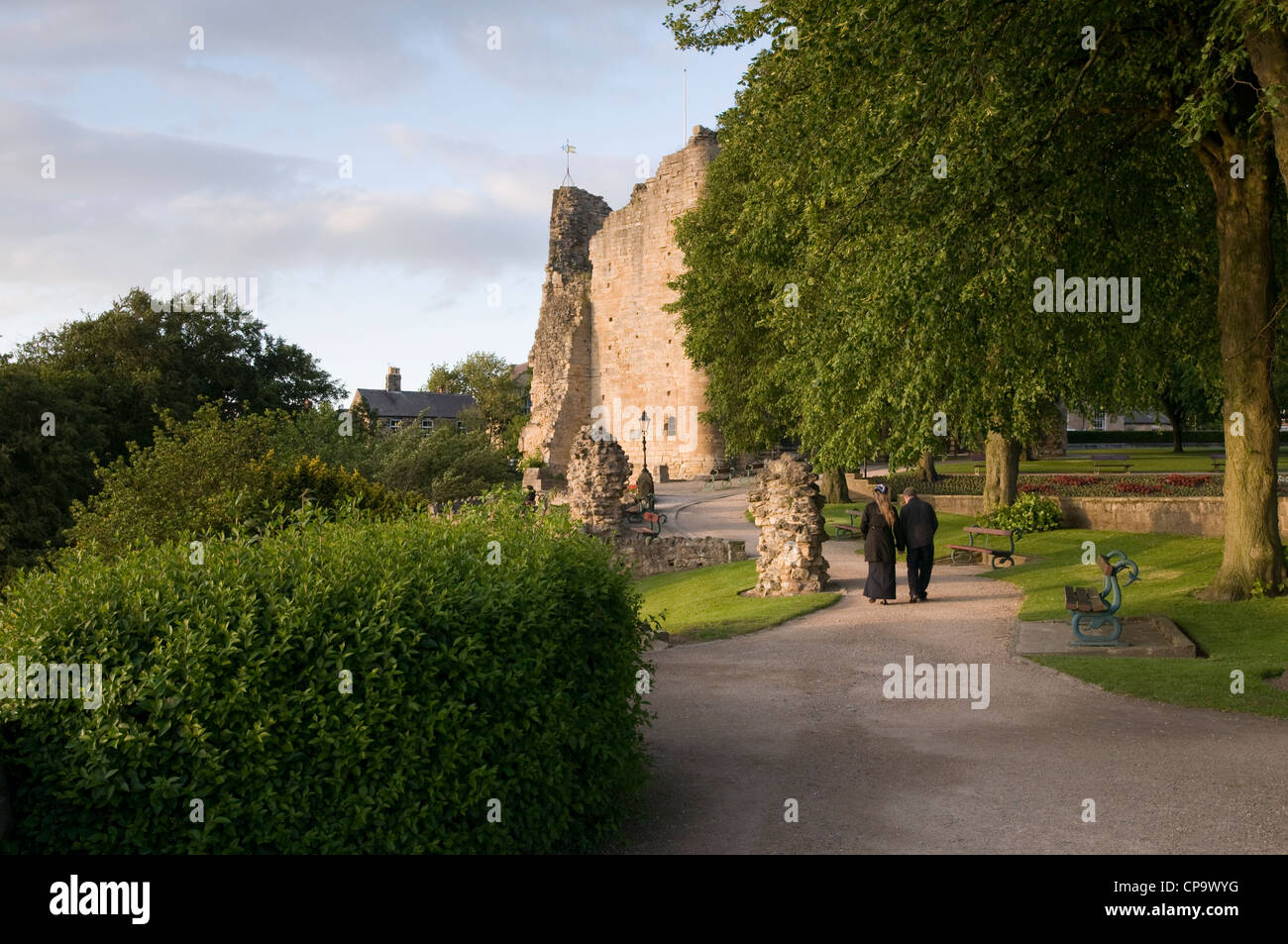 Walking path medieval ruins hi-res stock photography and images - Alamy