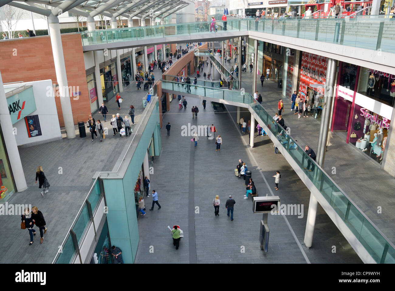 Liverpool One shopping area Stock Photo - Alamy