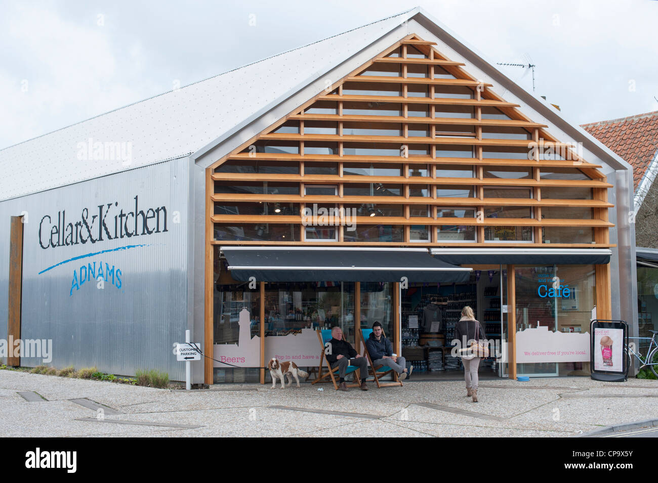 Adnams cellar and kitchen shop Southwold Suffolk UK Stock Photo - Alamy