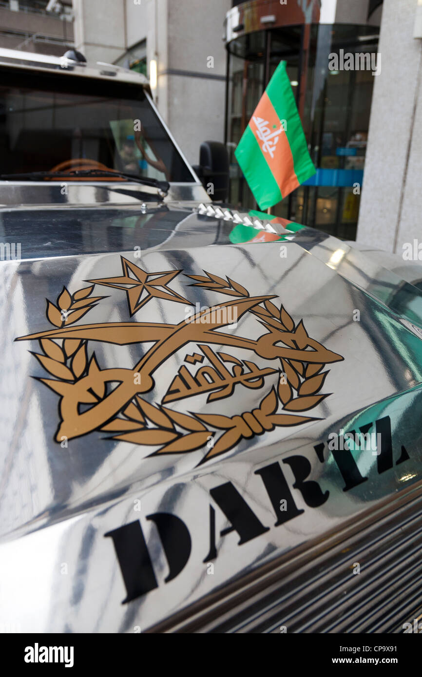 The Aladeen Edition armoured car. PR Vehicle for the Sacha Baron Cohen ...