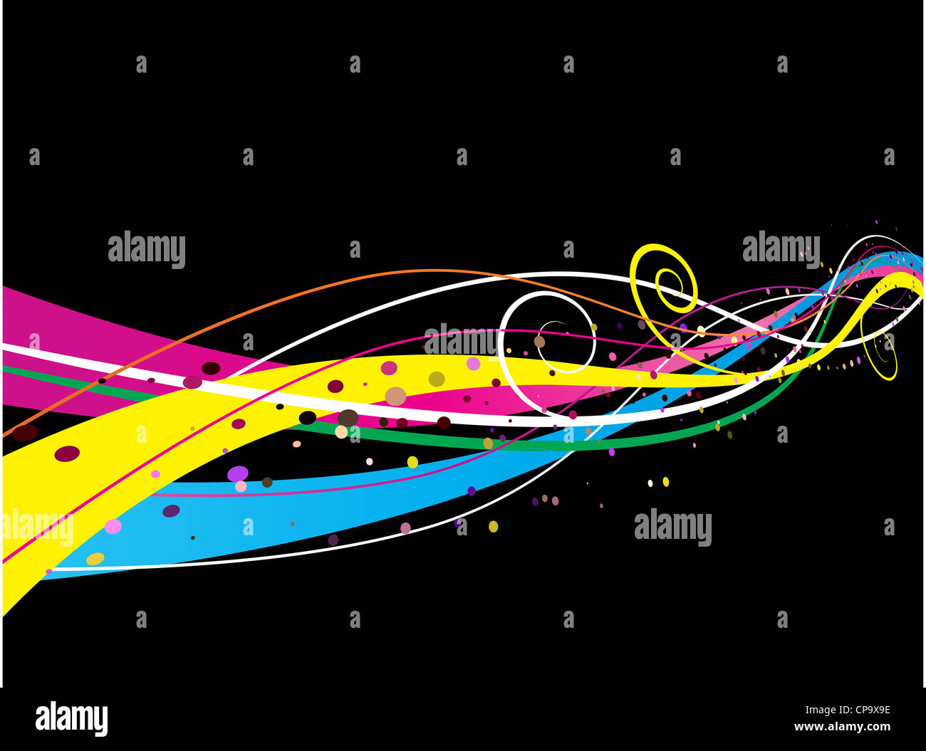 Abstract background in bright colours Stock Photo - Alamy