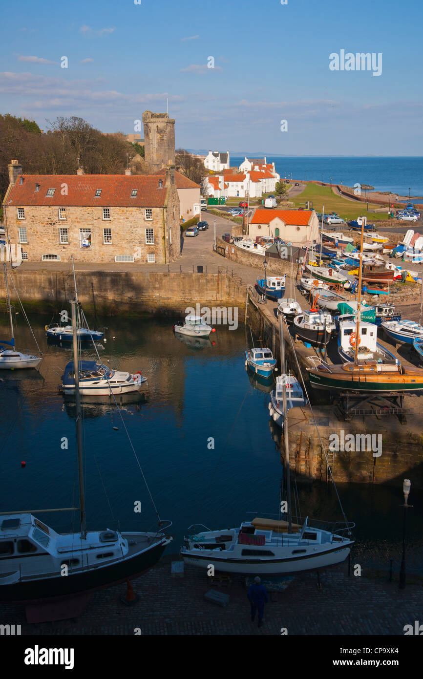 Dysart harbour, Fife, Scotland, March 2011 Stock Photo - Alamy