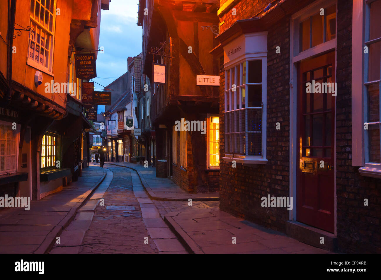 York, Night, England Stock Photo - Alamy