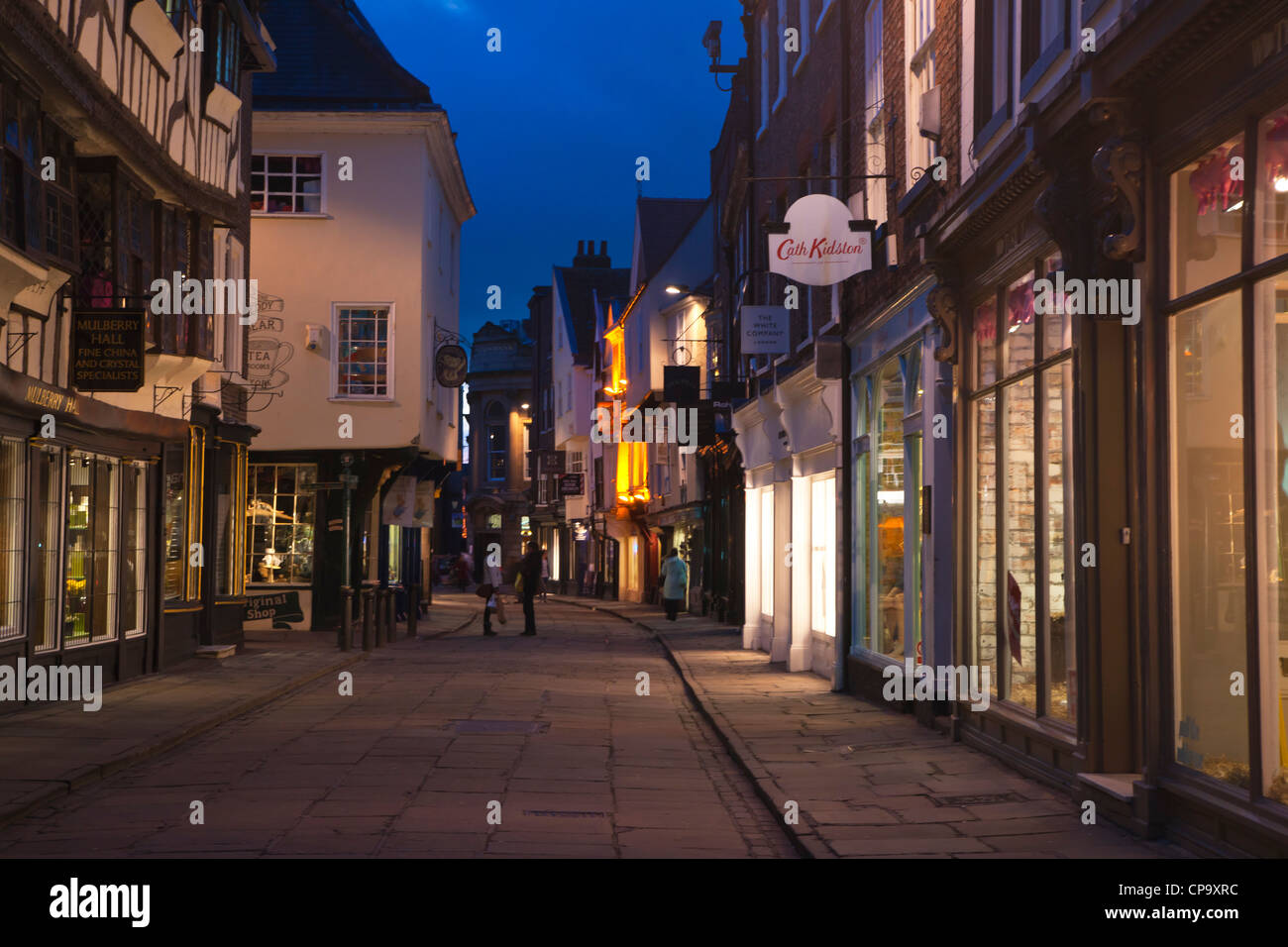 York, Night, England Stock Photo - Alamy