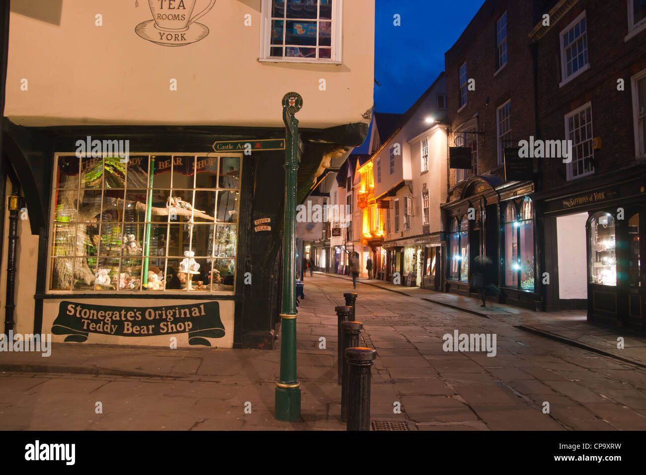 York, Night, England Stock Photo - Alamy