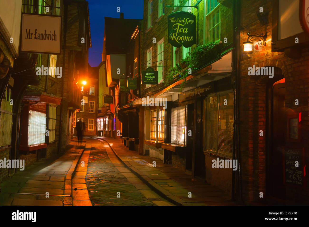 York, Night, England Stock Photo - Alamy
