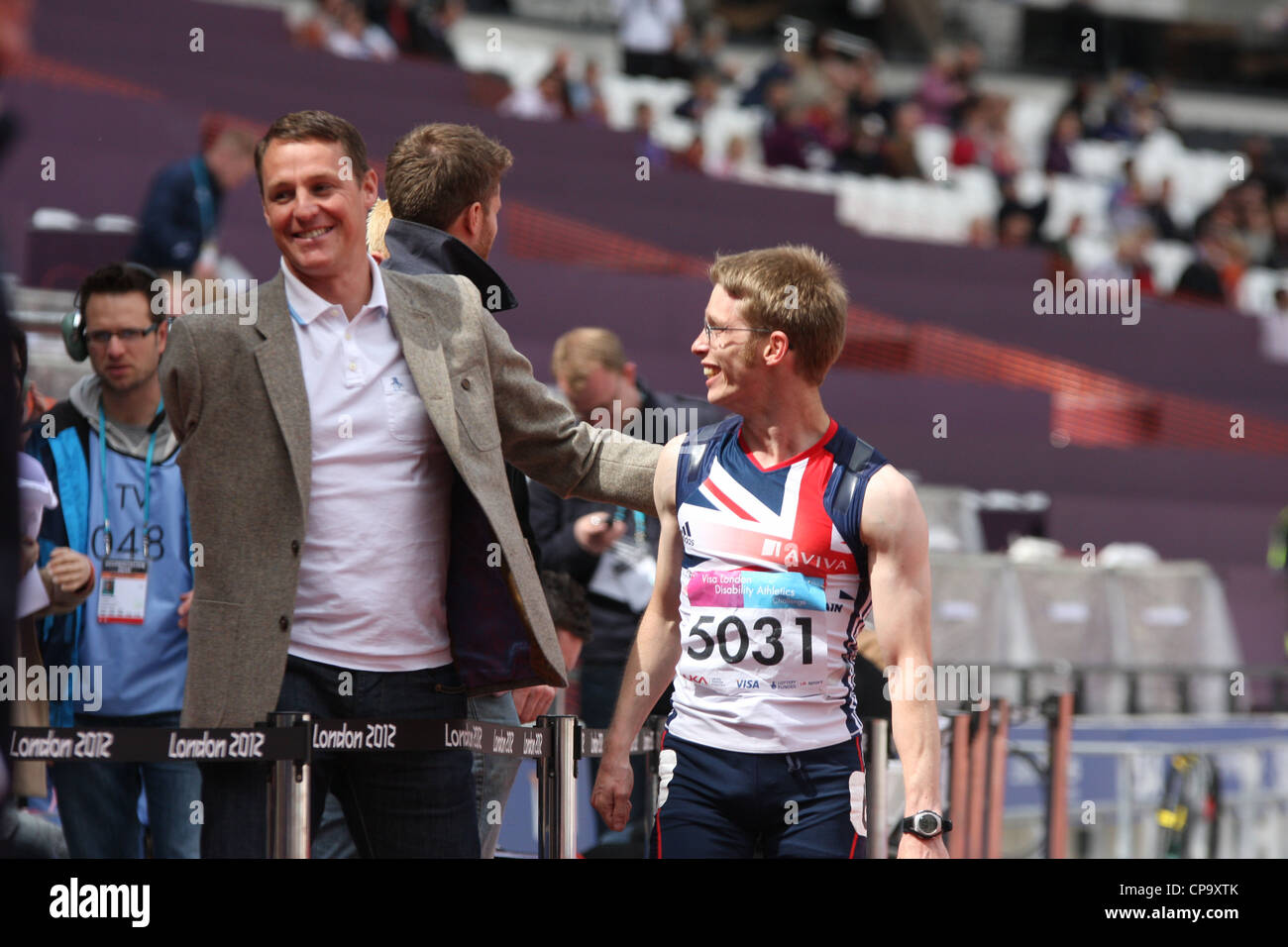 Danny Crates Graeme BALLARD The Visa London Disability Athletics ...