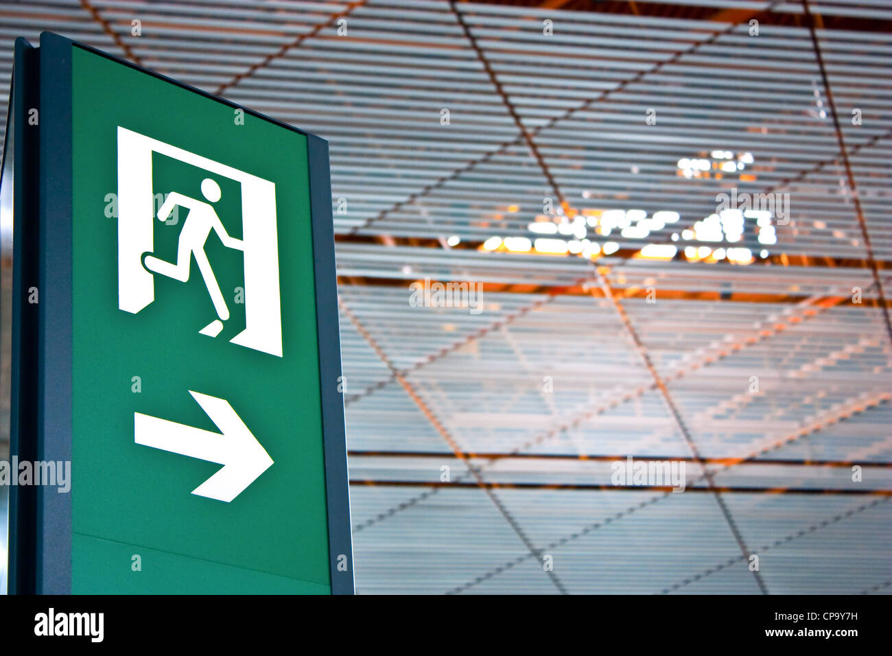 Emergency exit right hi-res stock photography and images - Alamy